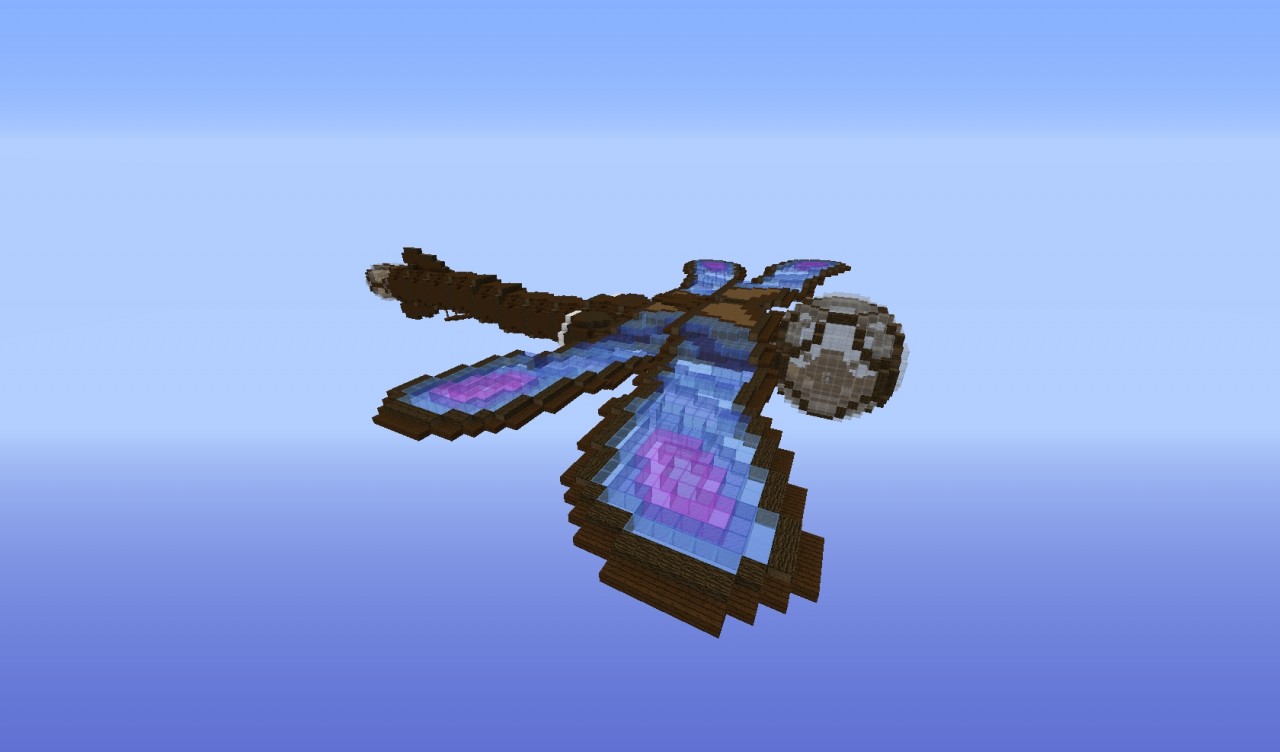 ramiel ~dragonfly-airship Minecraft Map