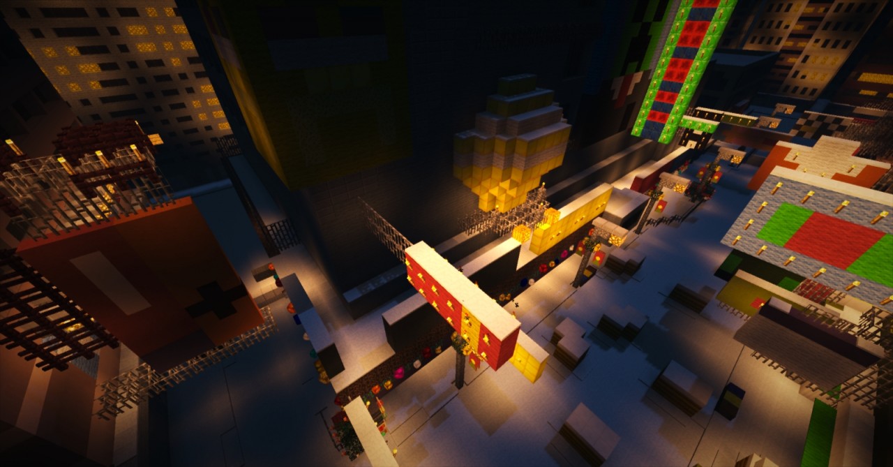 Hong Kong - Mong Kok (X'mas Version) Minecraft Map