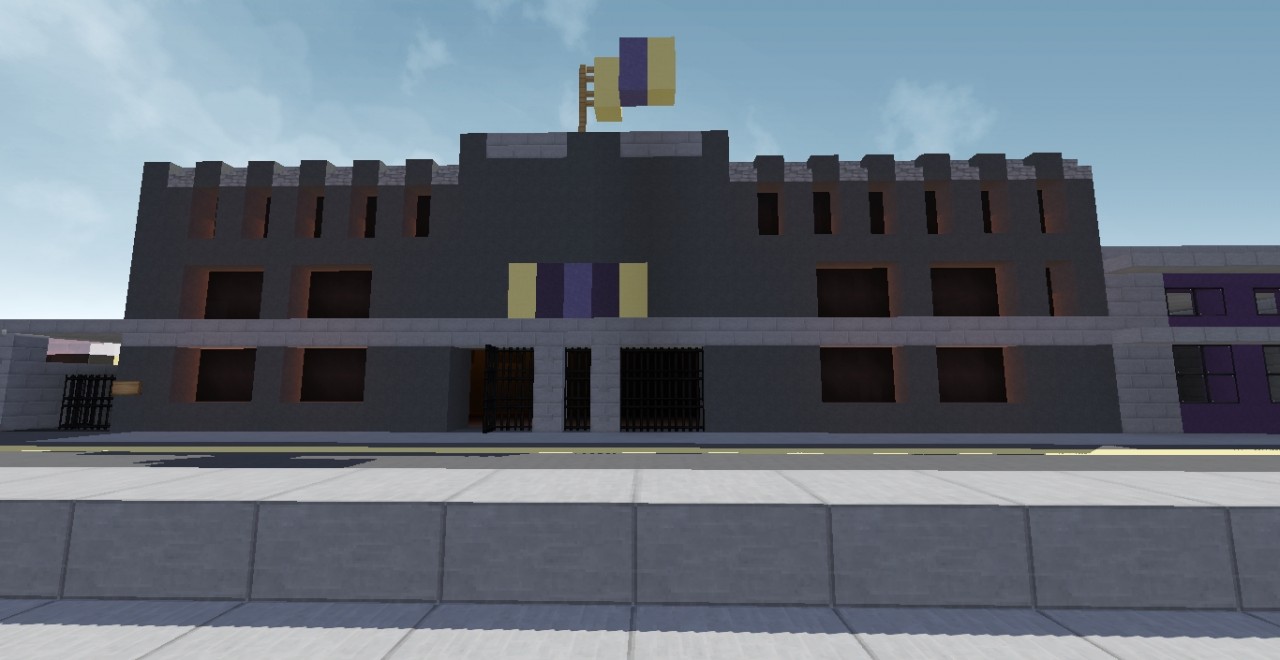 WinterVille Gendarmerie Headquaters Minecraft Map