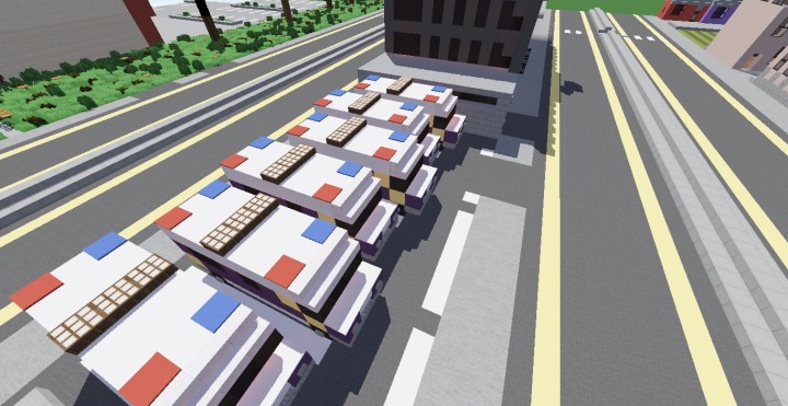 WinterVille Gendarmerie Headquaters Minecraft Map