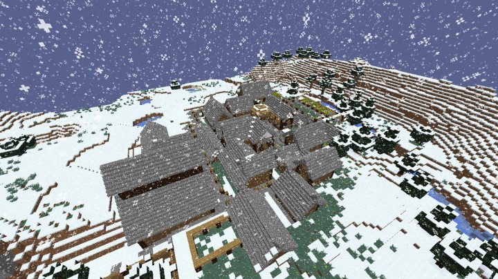 Protect The Village Minecraft Map