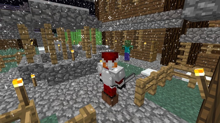 Protect The Village Minecraft Map