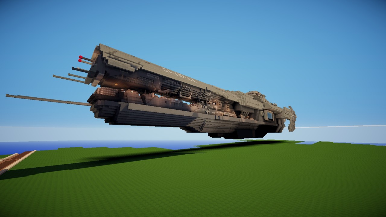 Strident Class Heavy Frigate Minecraft Map