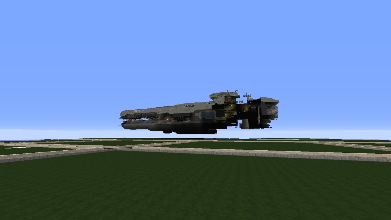 Strident Class Heavy Frigate Minecraft Map