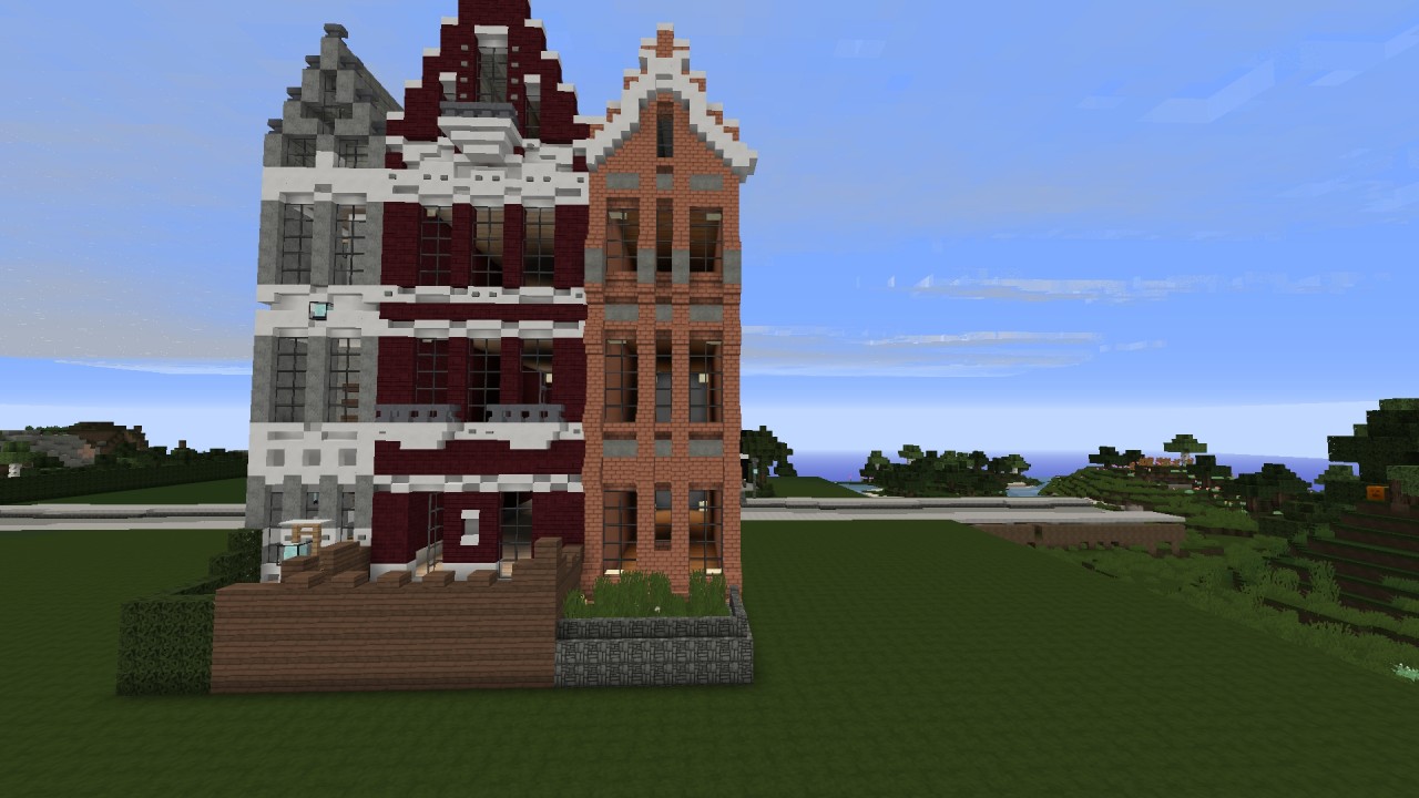 Amsterdam Studenthouse (outside) Minecraft Map