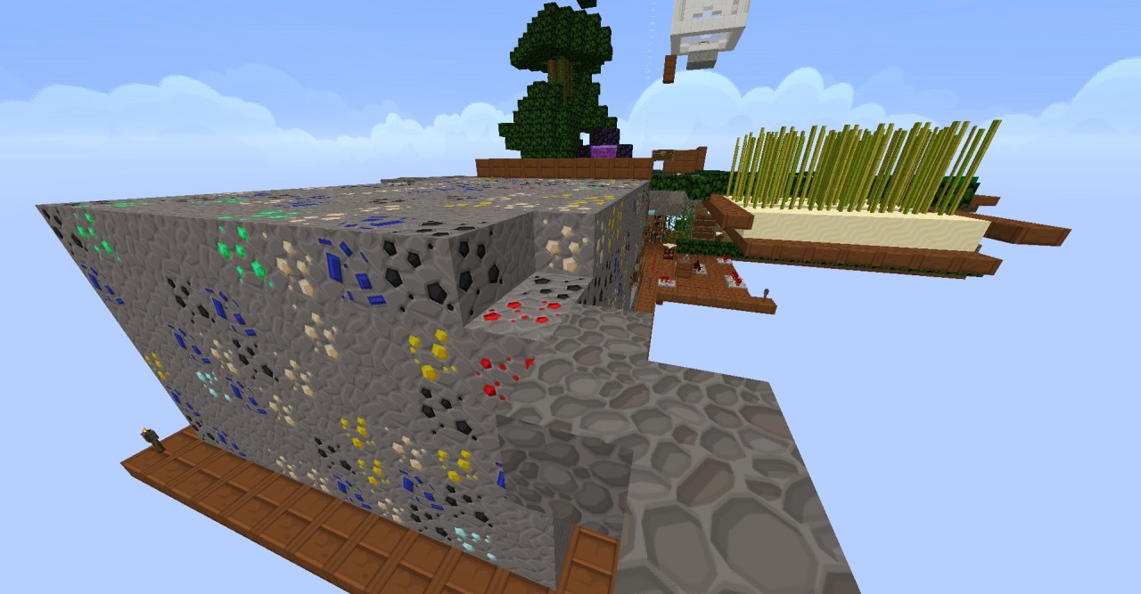 Large-Scale Auto Cobblestone Generator Minecraft Map
