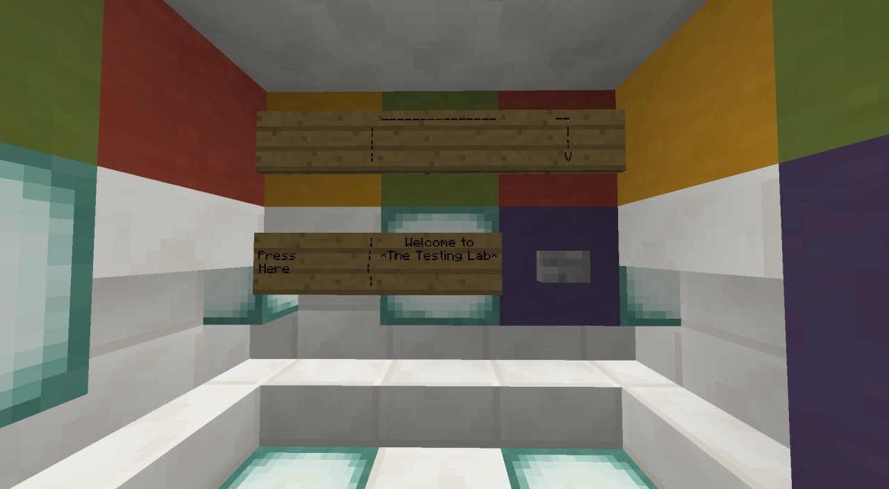 The Testing Lab Minecraft Map