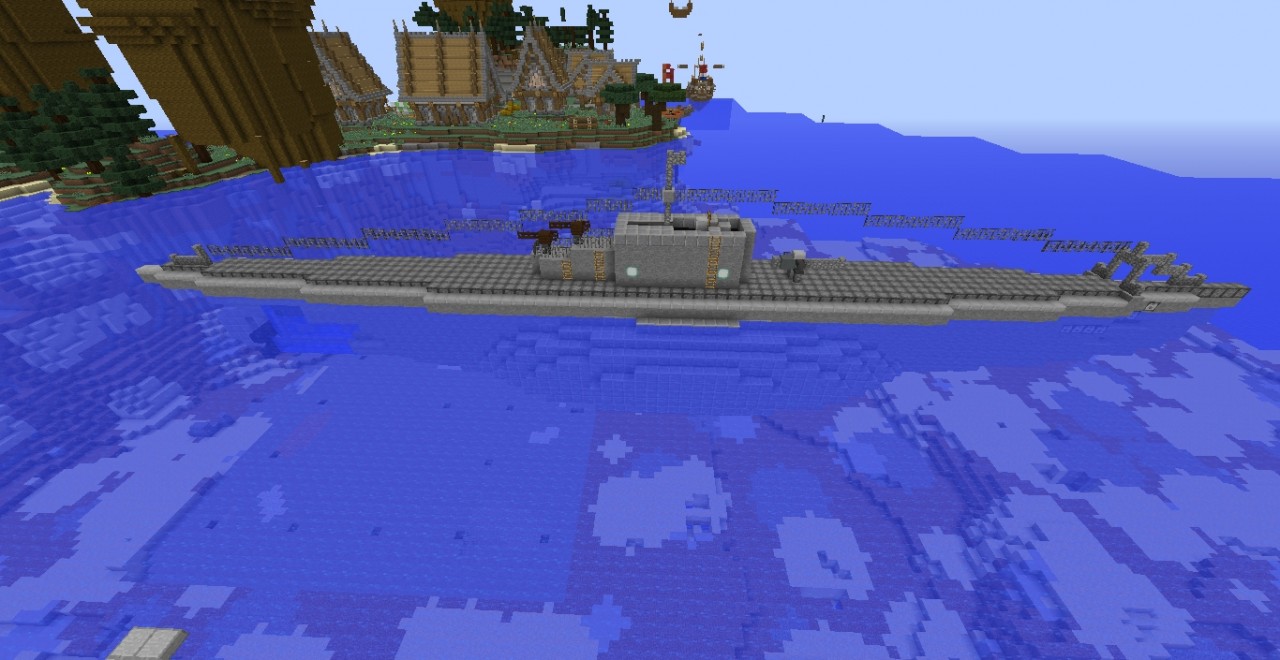 WWII Naval Ships Minecraft Map