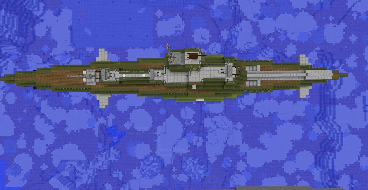 WWII Naval Ships Minecraft Map