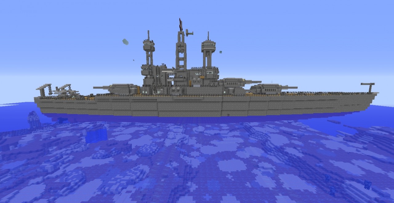 WWII Naval Ships Minecraft Map