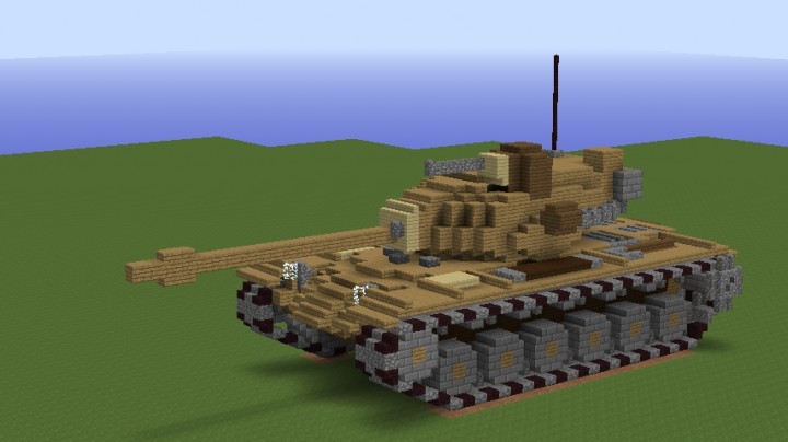 T110E5 HEAVY TANK Minecraft Map