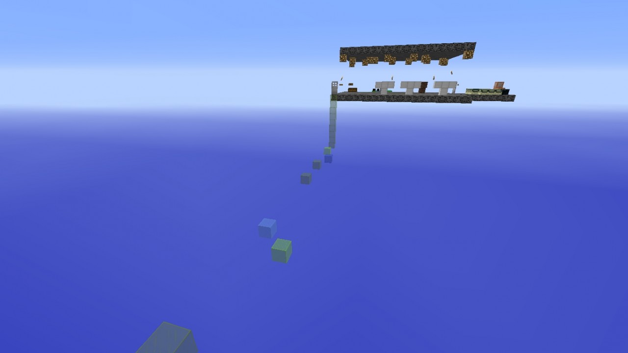 A simple parkour map. Minecraft Map