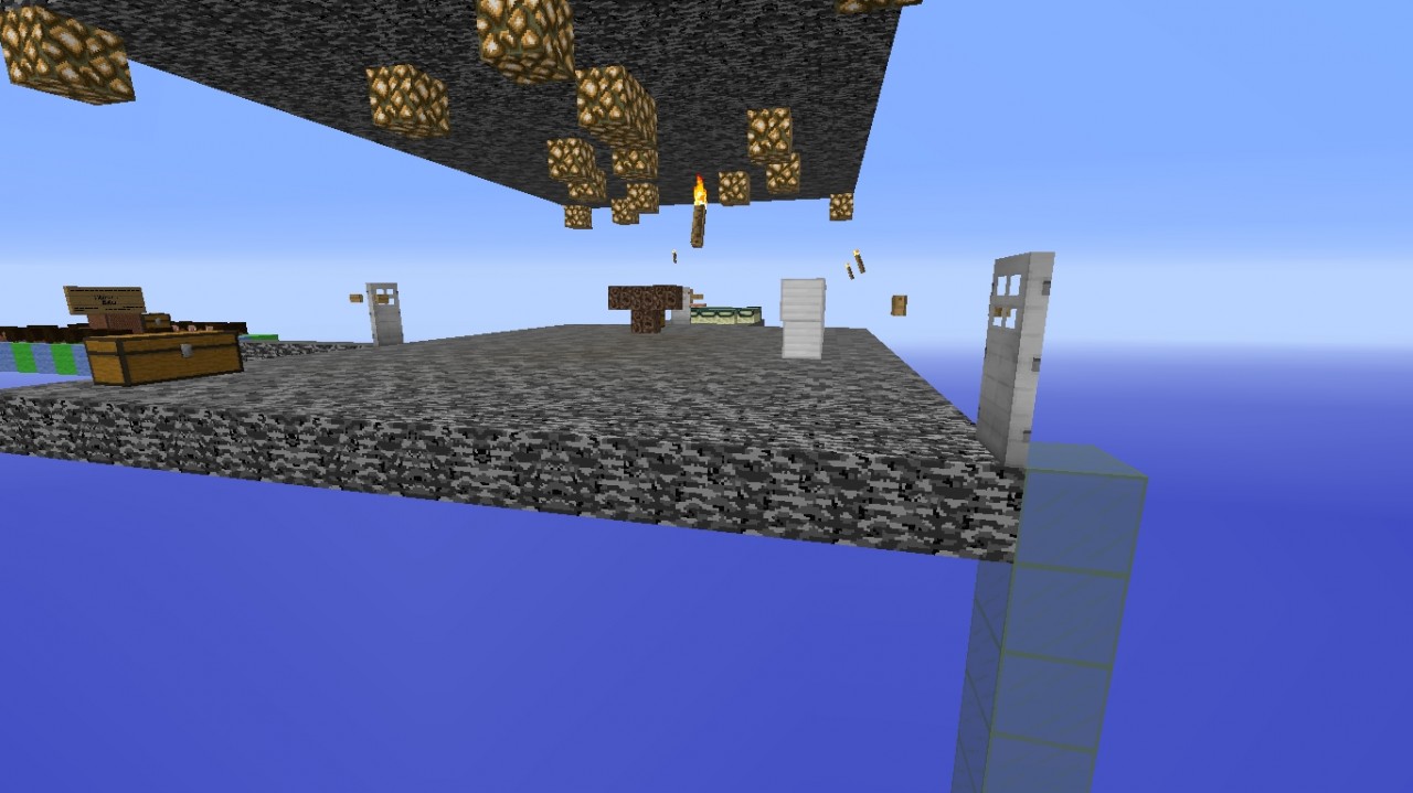 A simple parkour map. Minecraft Map