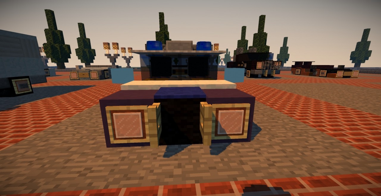 Swedish polis car (police car) Minecraft Map