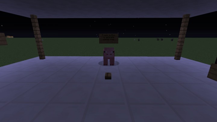 The Burning Pig! Minecraft Map