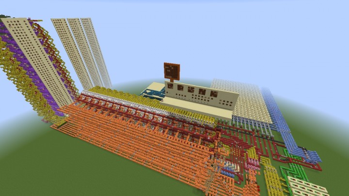 4-6 bit computer Minecraft Map