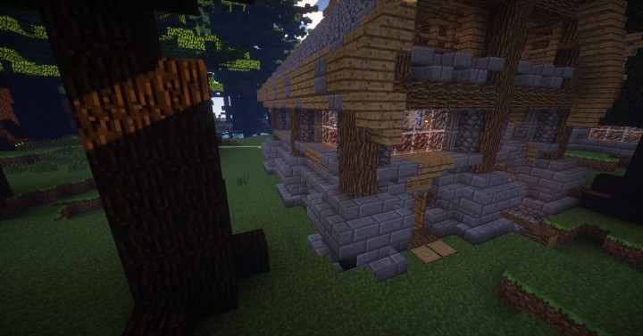 Medieval Woodcutter home Minecraft Map