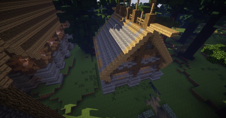 Medieval Woodcutter home Minecraft Map