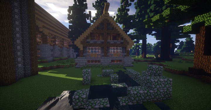 Medieval Woodcutter home Minecraft Map