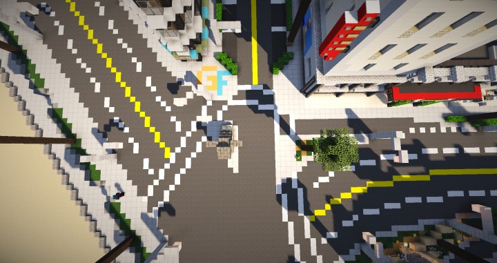 Seahaven Intersection Minecraft Map