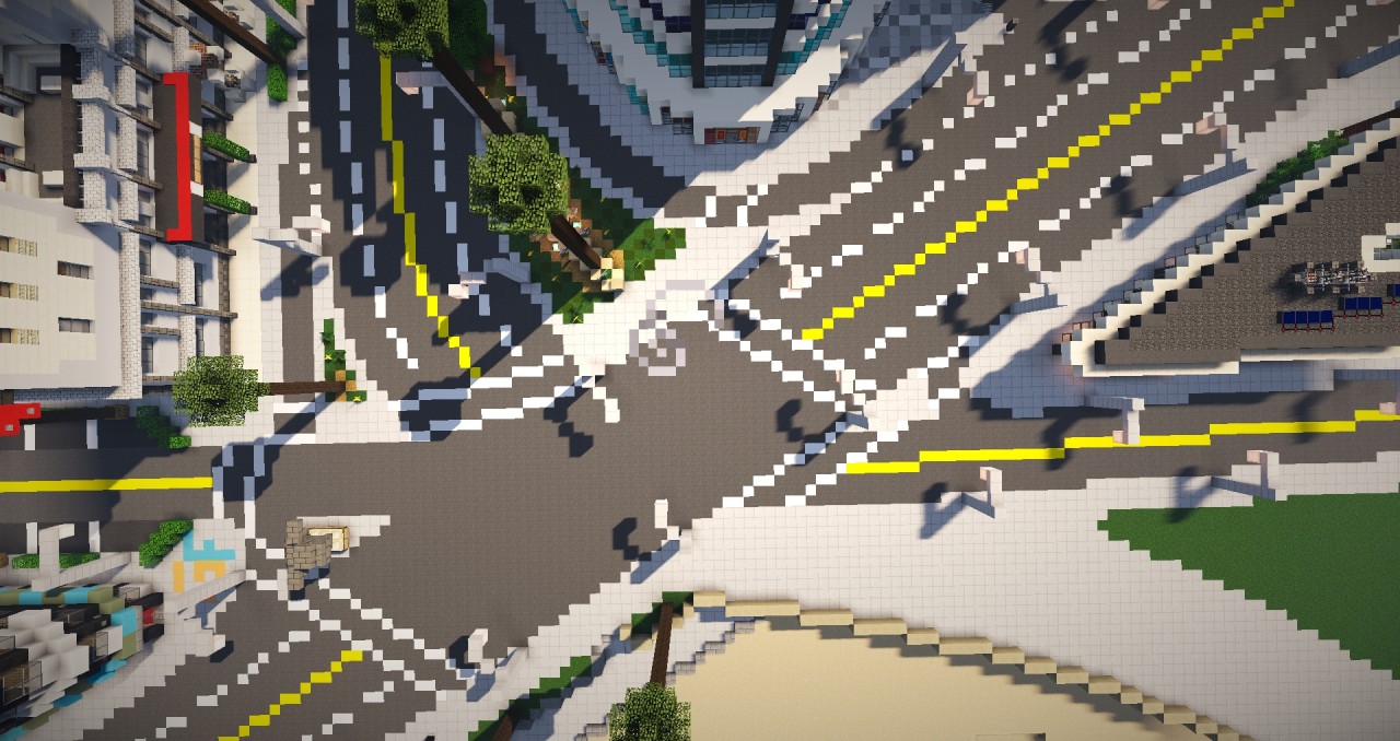 Seahaven Intersection Minecraft Map