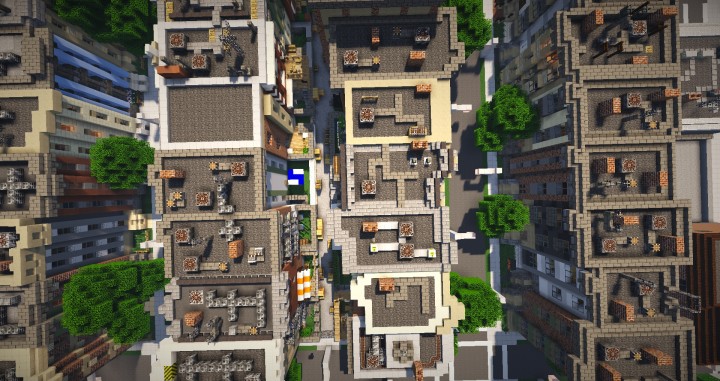 Small Row House Minecraft Map