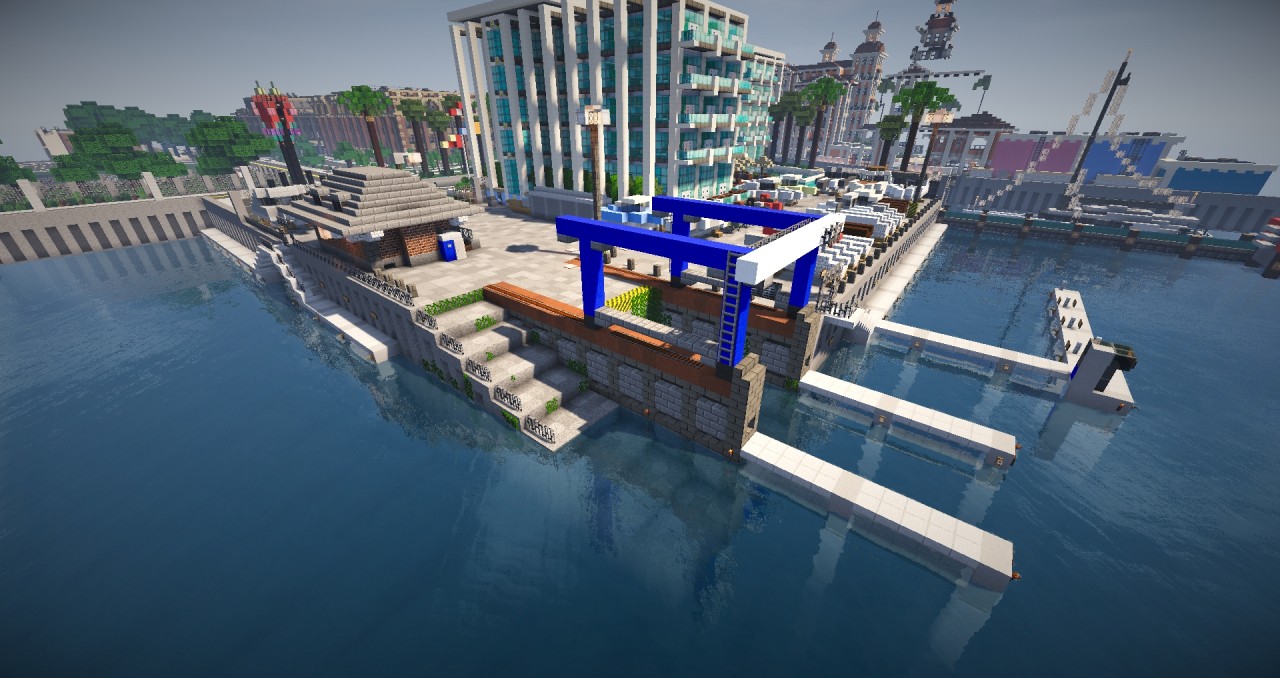 Boat Storage Minecraft Map