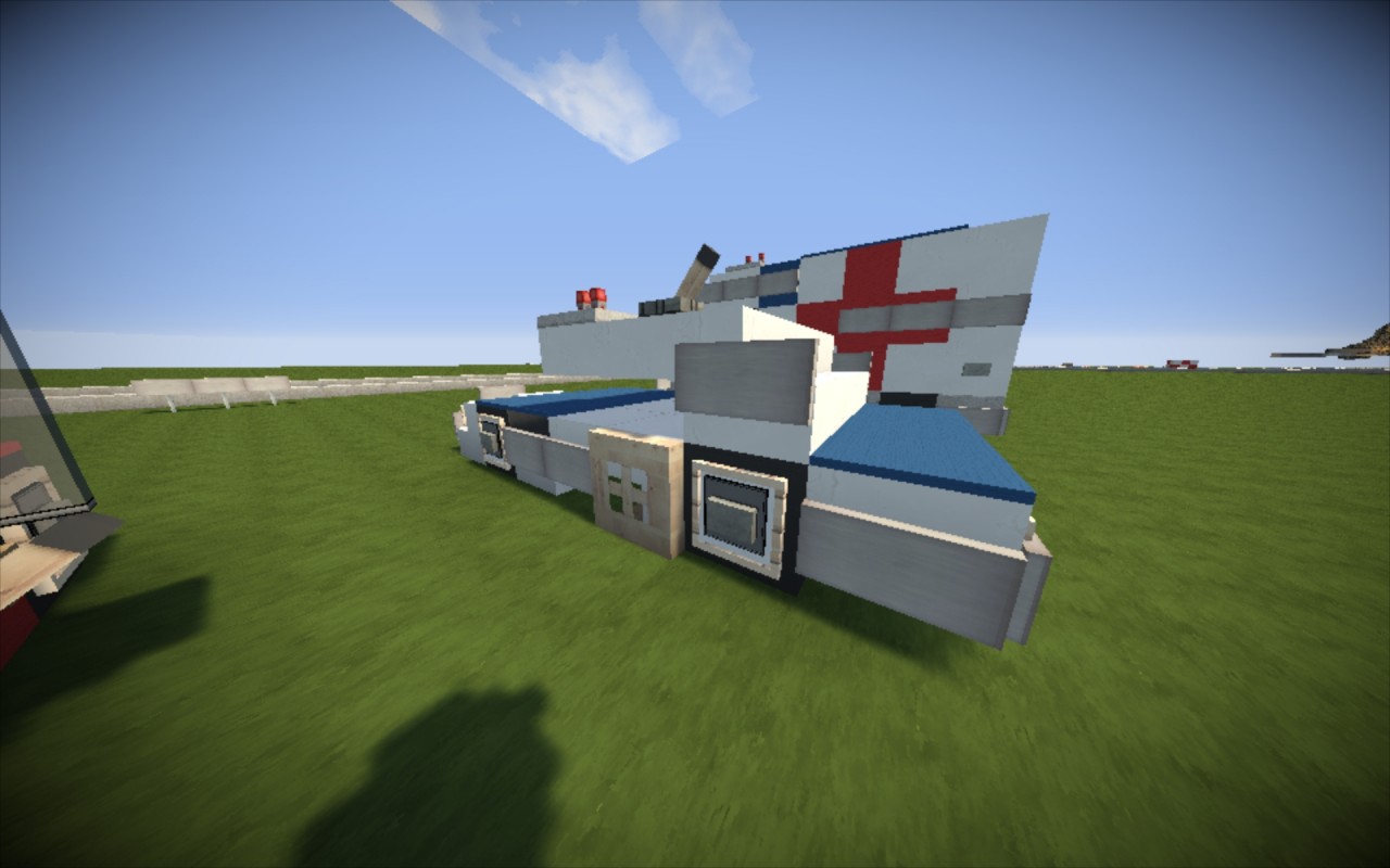 Minecraft-Police car Minecraft Map