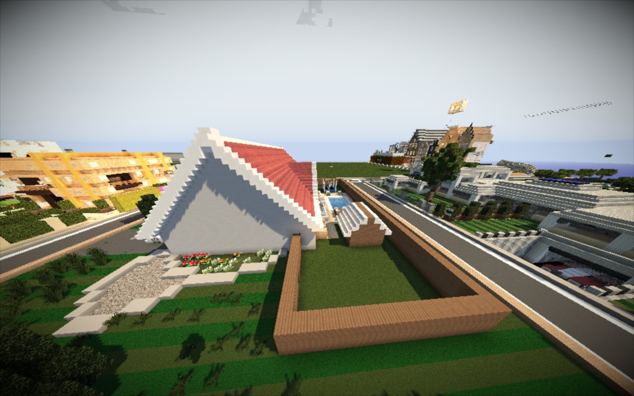 Minecraft-Suburban house Minecraft Map