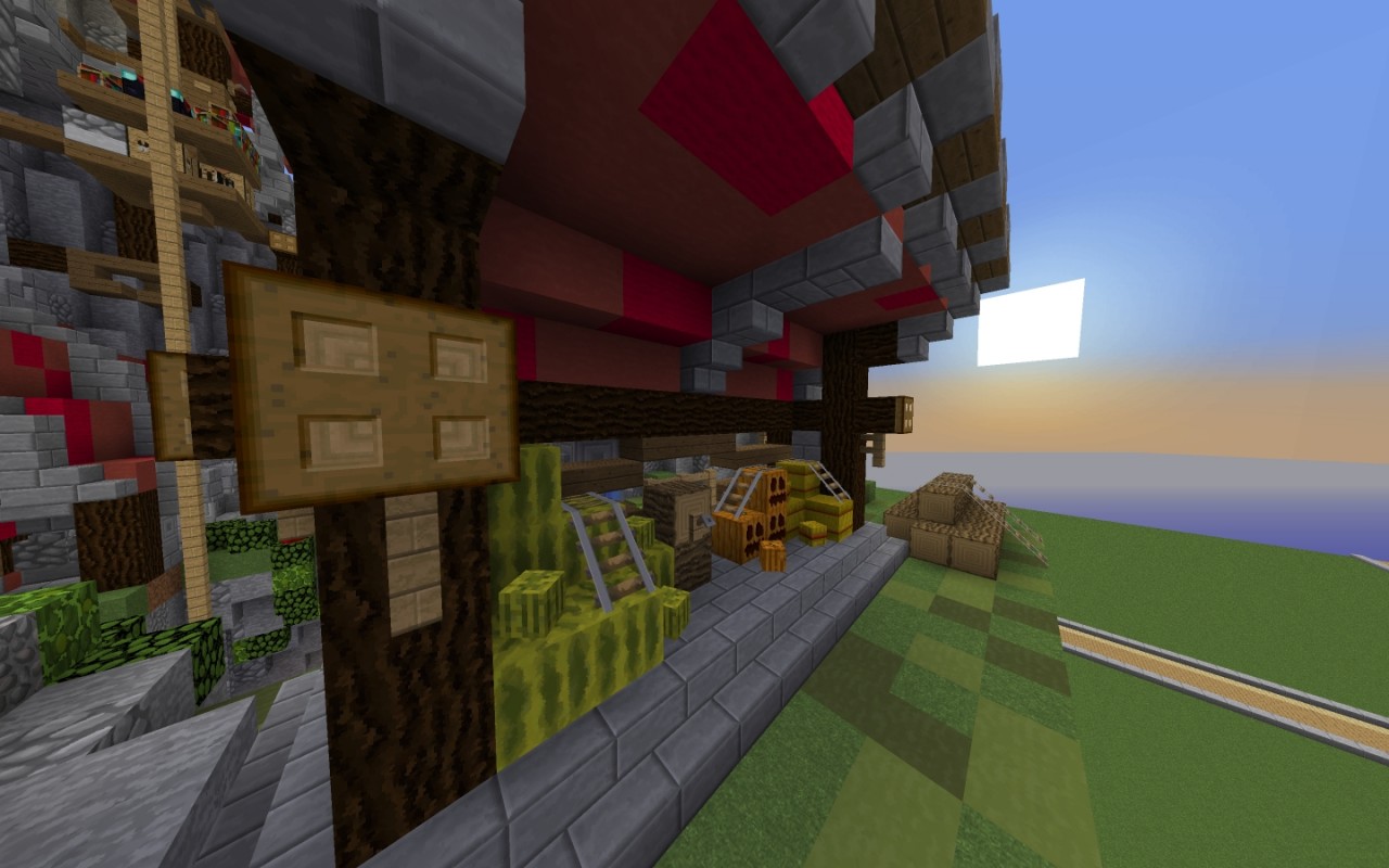 The Mining Village (35x35 Plot) Minecraft Map