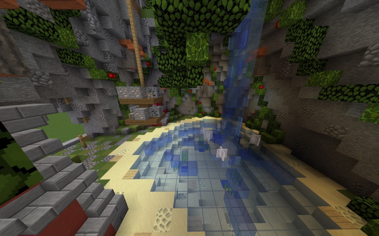 The Mining Village (35x35 Plot) Minecraft Map