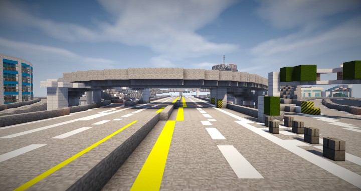 Greenfield Turbine Interchange Minecraft Map