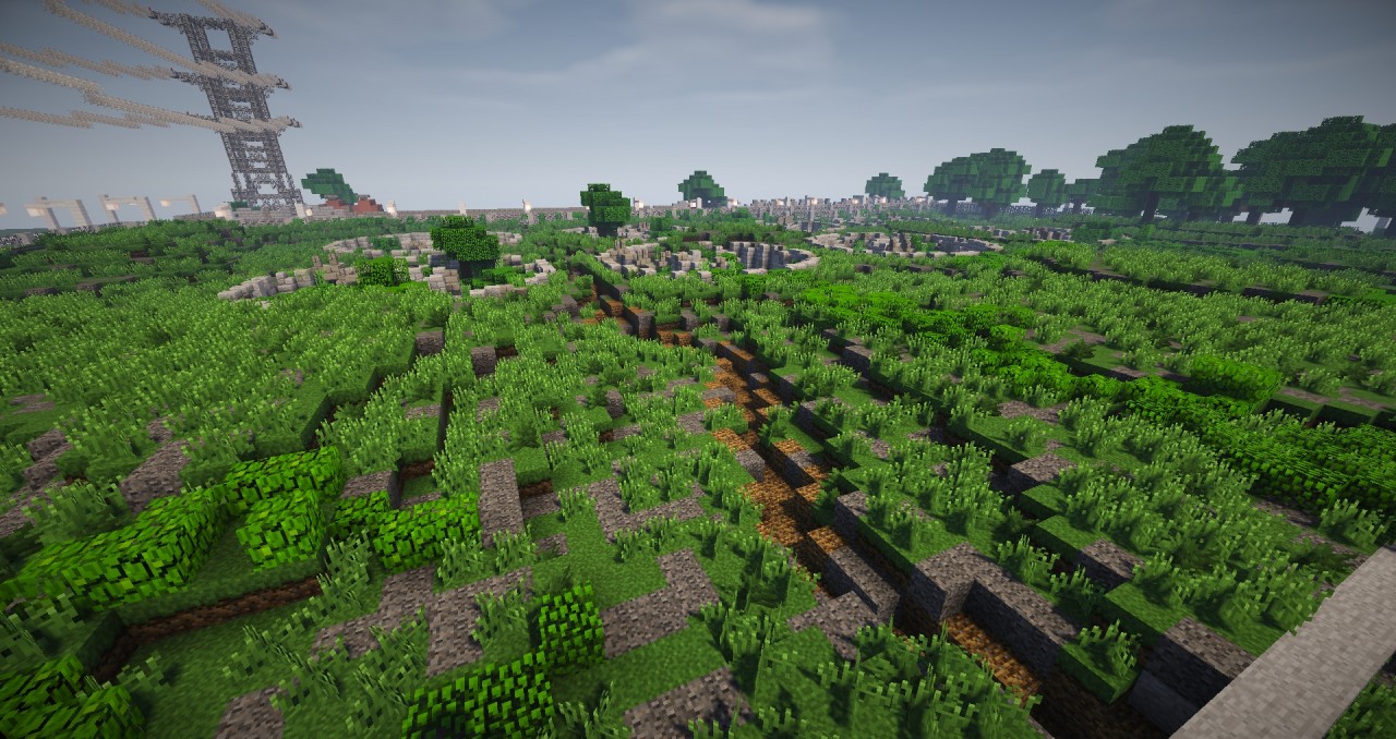 Barren Land Minecraft Map