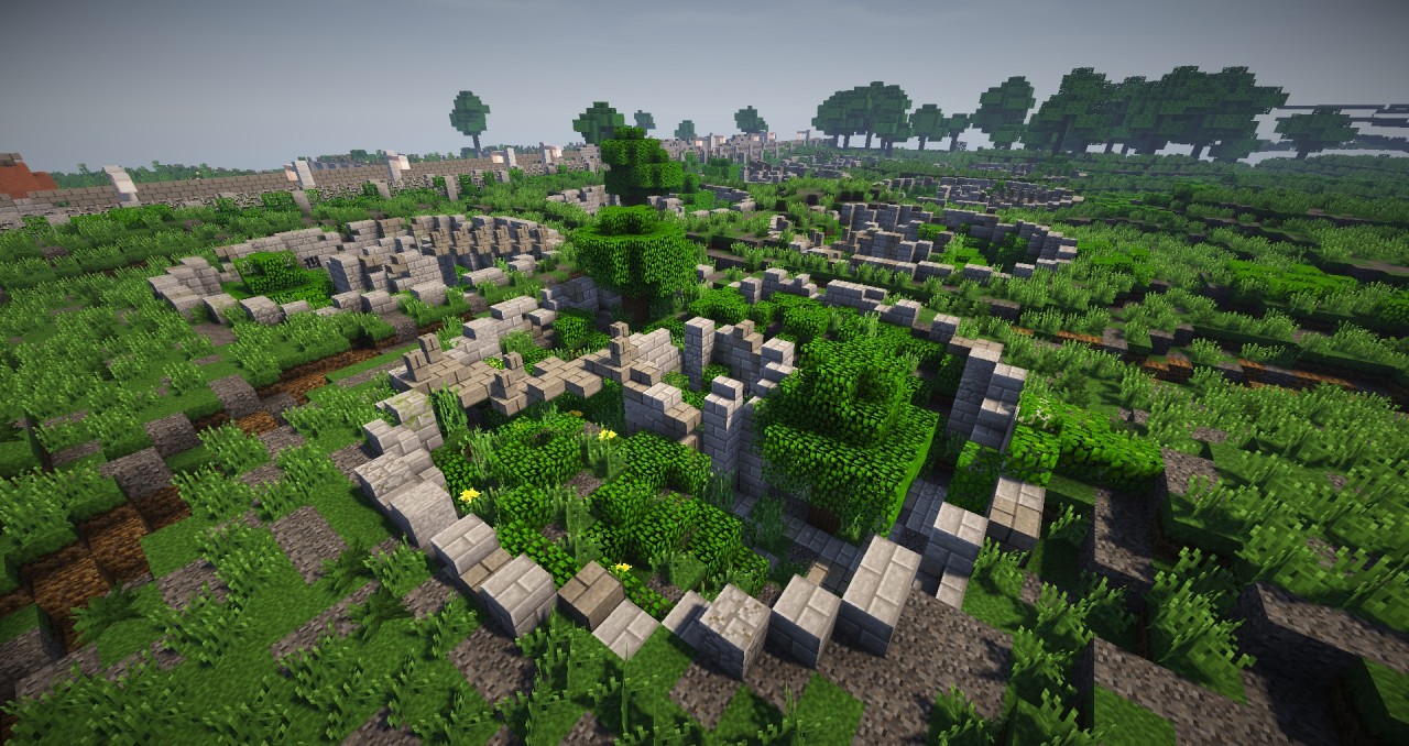 Barren Land Minecraft Map