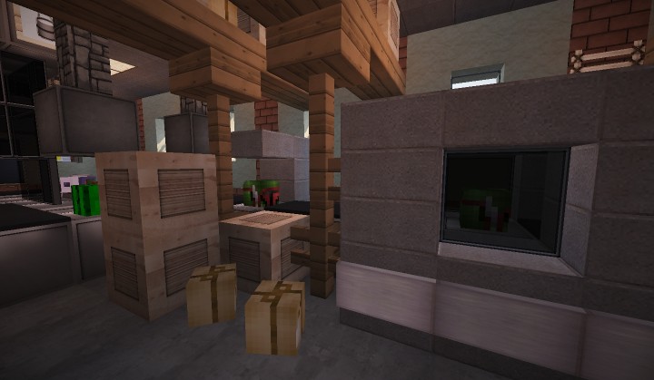 Head Master Ltd. Modern Factory Minecraft Map