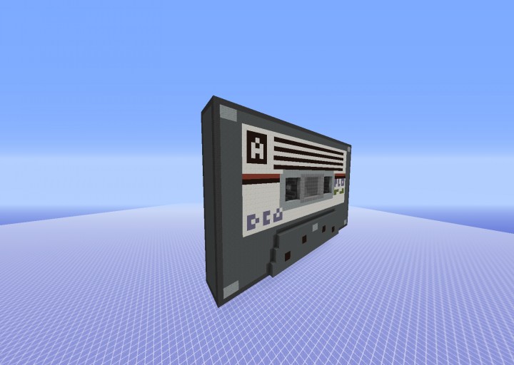 Giant Cassette Tape [Hand Made] Minecraft Map