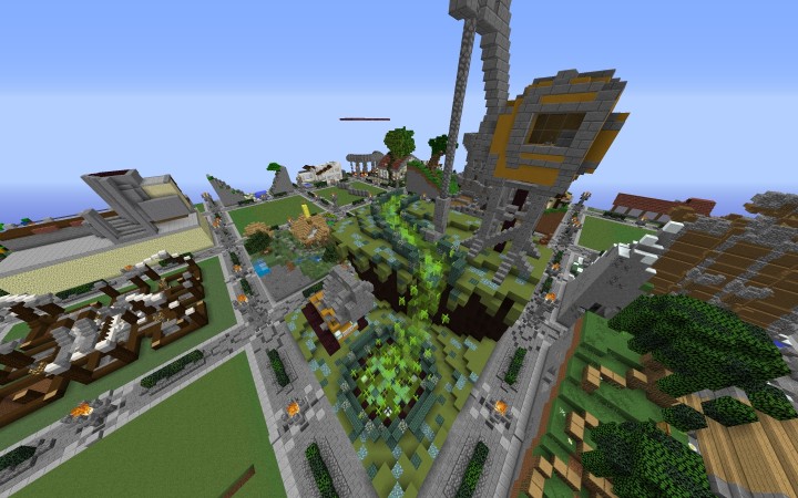 Nuclear Waste Site (31x31 Plot) Minecraft Map