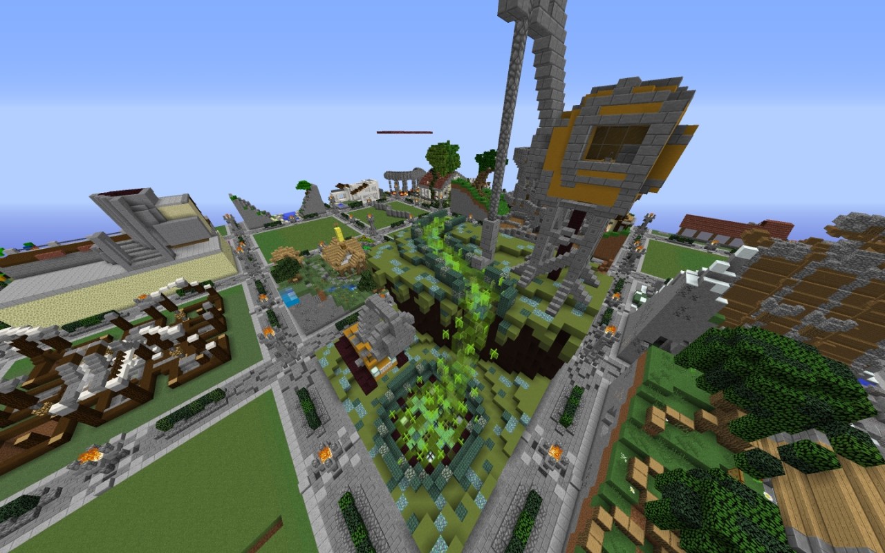 Nuclear Waste Site (31x31 Plot) Minecraft Map