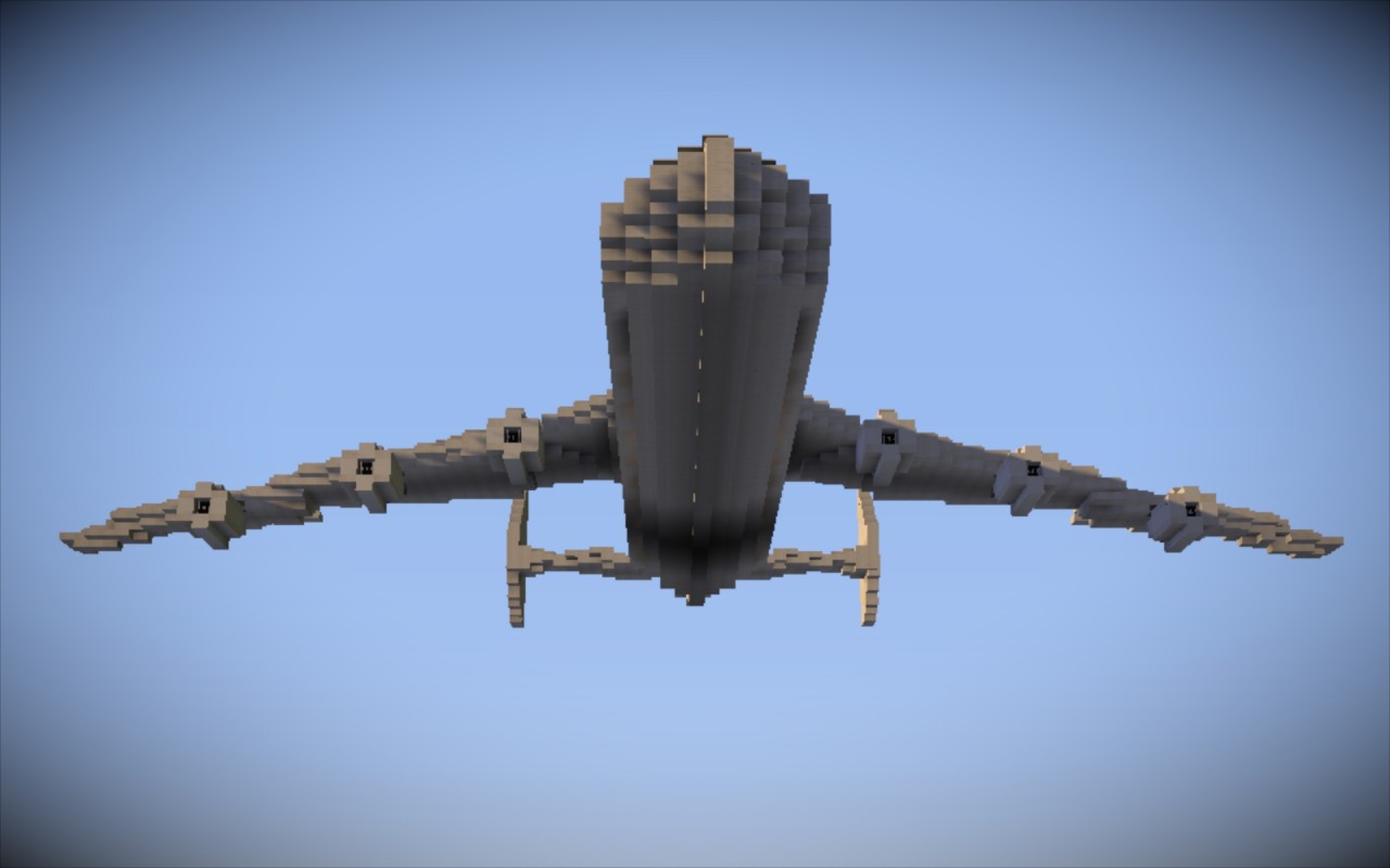 Minecraft-Antonov AN-225 Мрія Minecraft Map