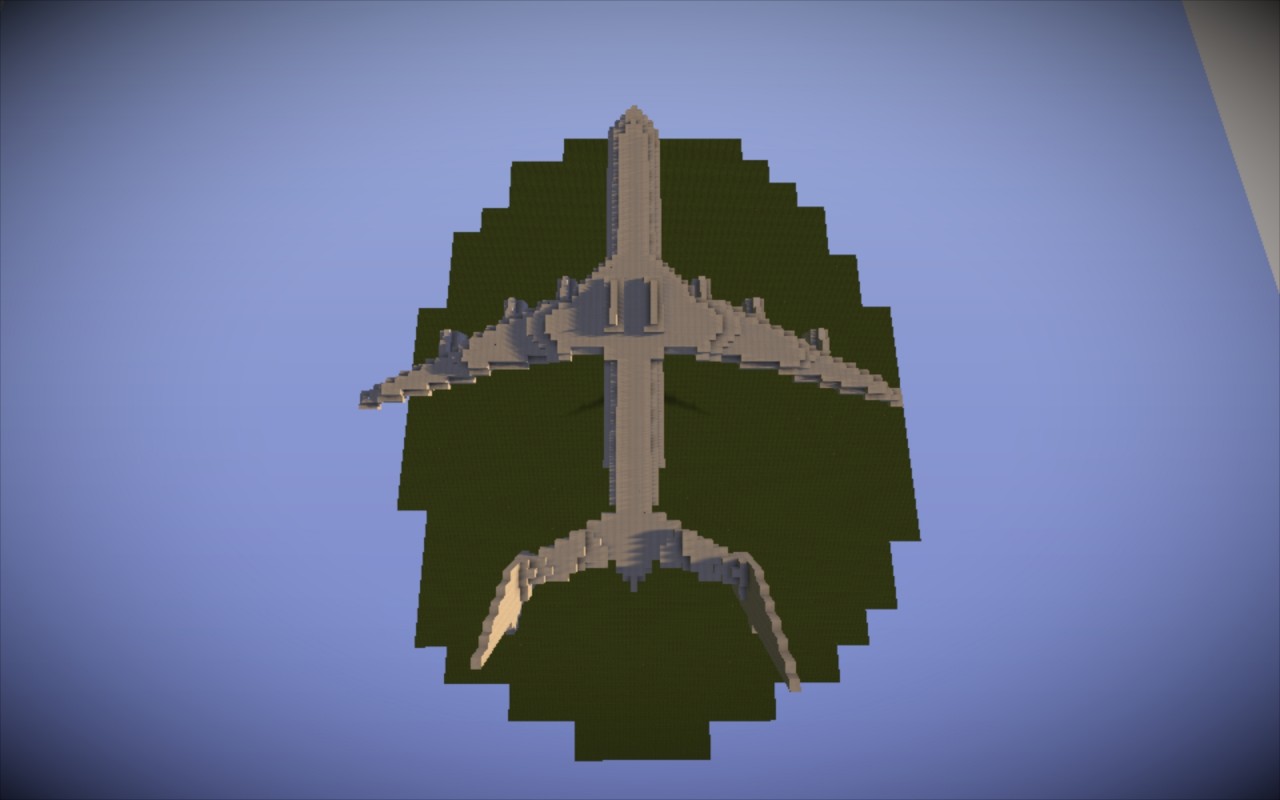 Minecraft-Antonov AN-225 Мрія Minecraft Map