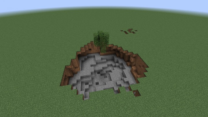 Trap in tree Minecraft Map