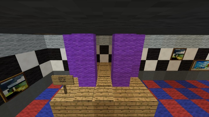 FNaF Minecraft Multiplayer Map Minecraft Map