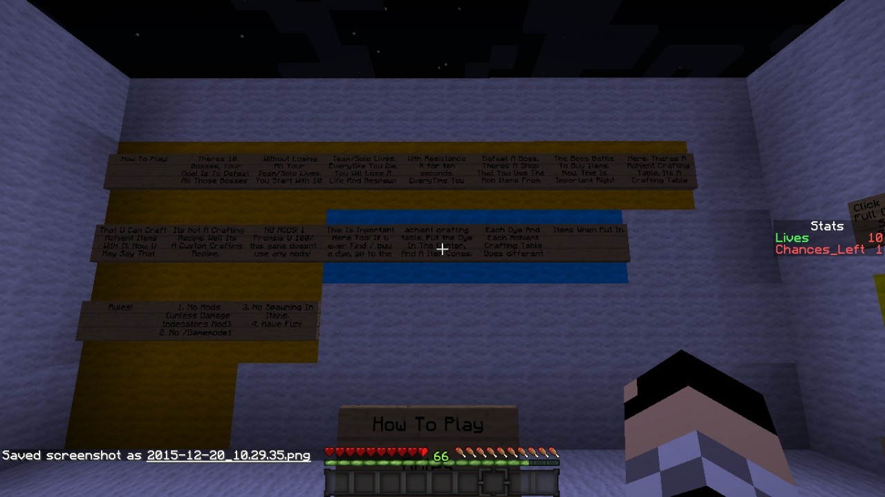 1.8 Boss Battle Map! Minecraft Map