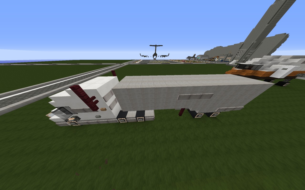 Minecraft-Semi Truck Minecraft Map
