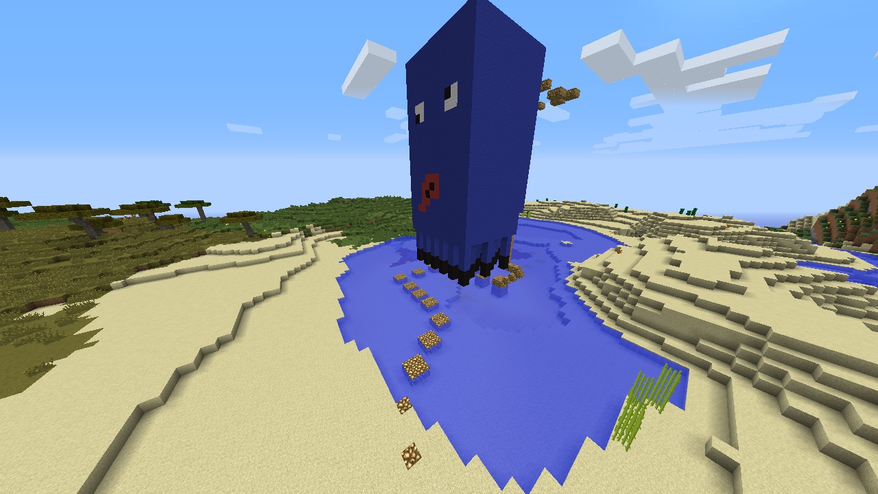 Attack of the squids Minecraft Map
