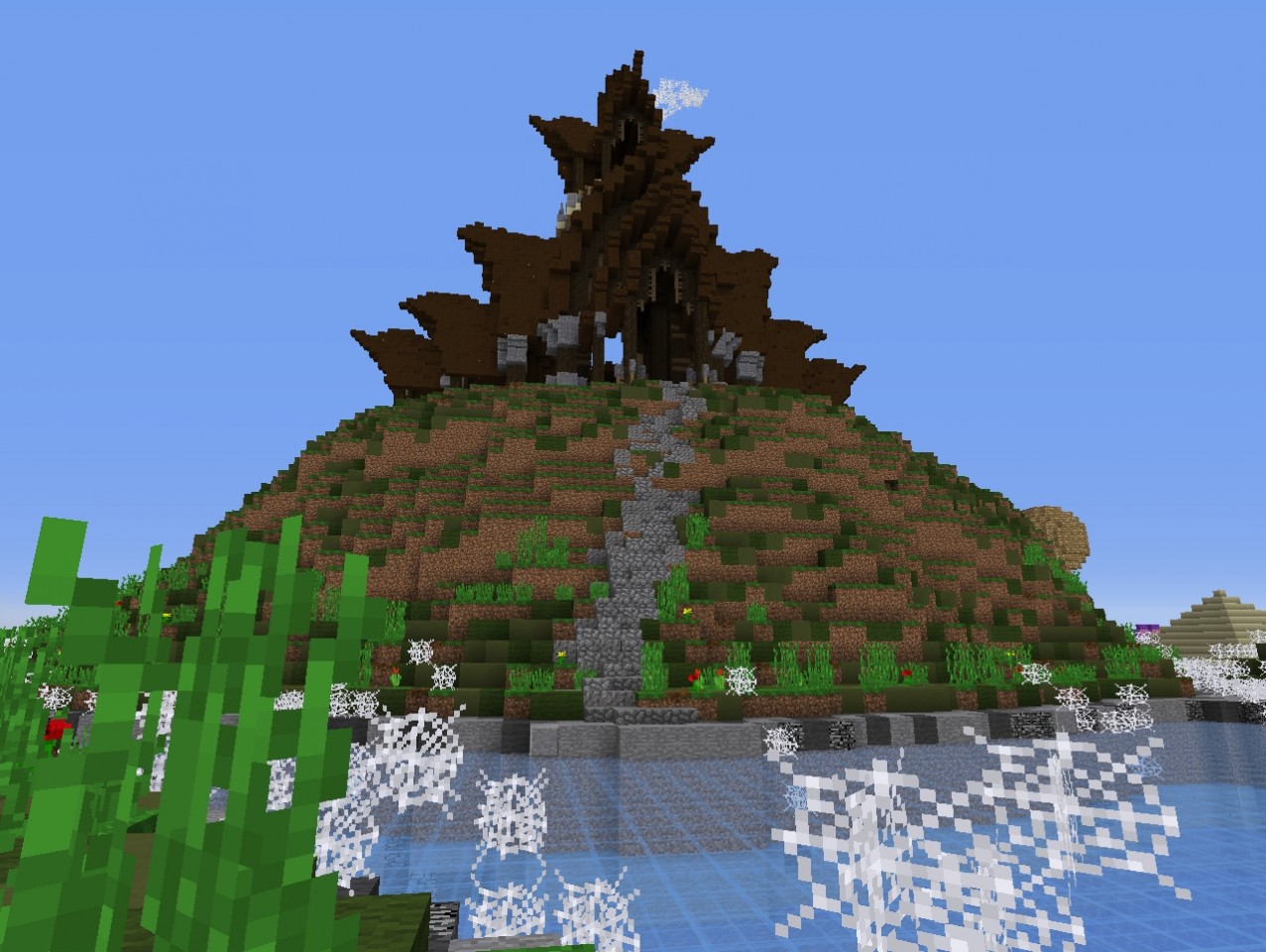 Wooden structure (Inspired by image) Minecraft Map