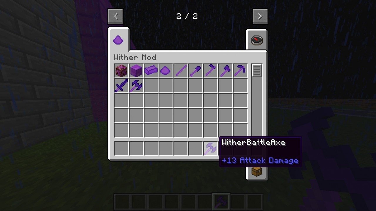 Wither Mod- Ore, Armour and Weapons! Minecraft Mod