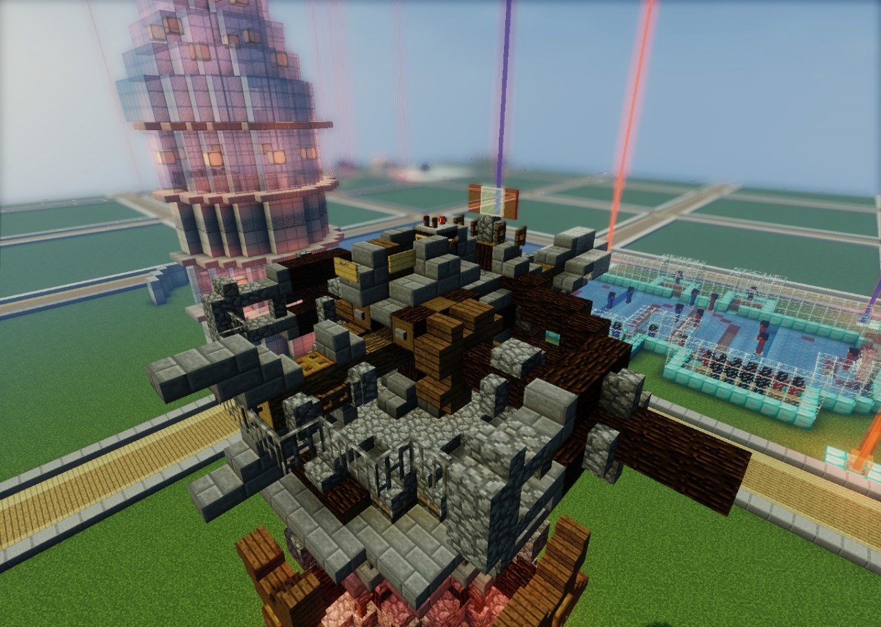 Steampunk ballista Minecraft Map