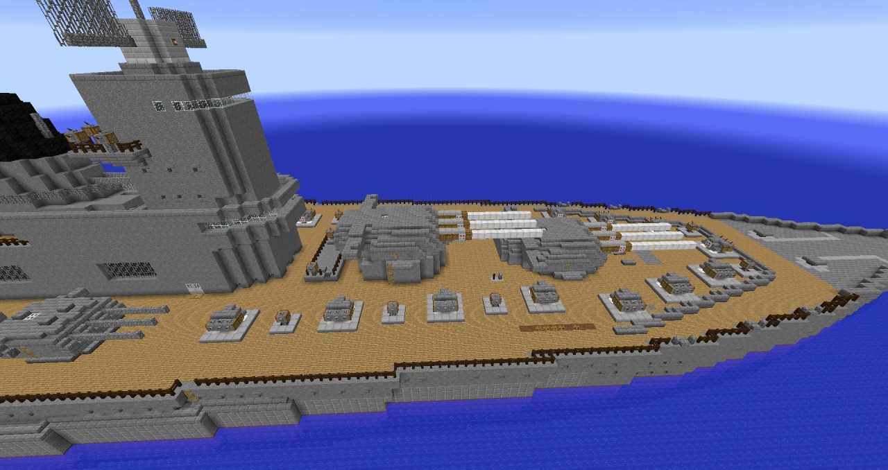 Heavy Battleship Minecraft Map
