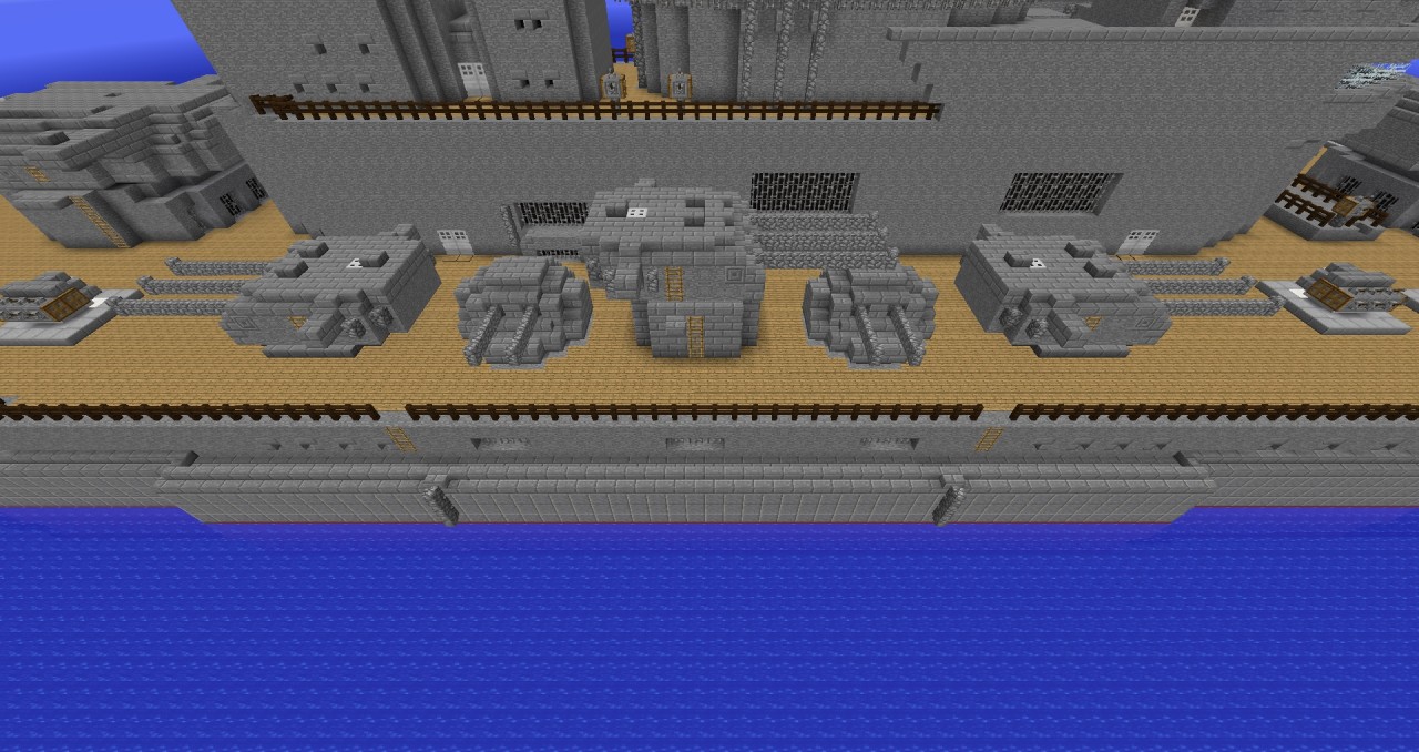 Heavy Battleship Minecraft Map